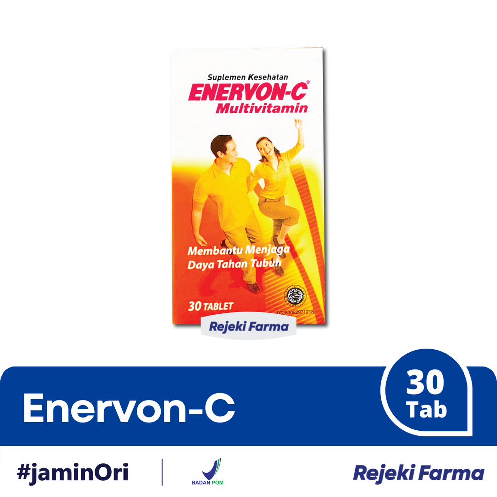 Enervon-C Multivitamin - 30 Tablet – Apotek Rejeki Farma