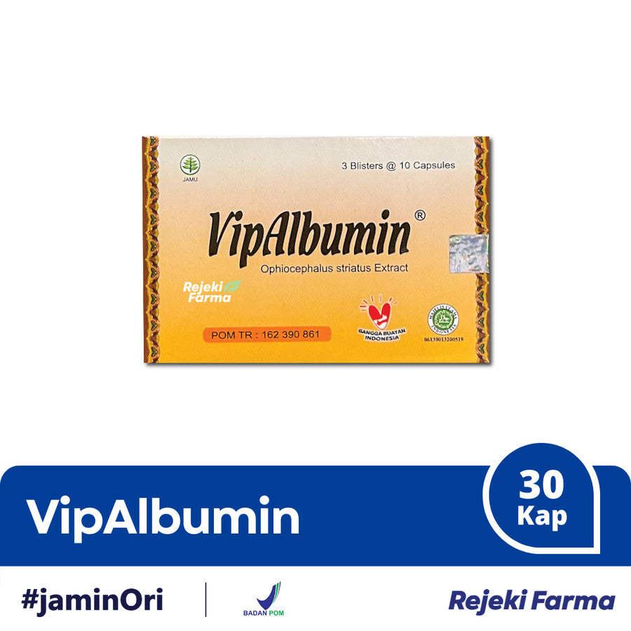 Vipalbumin - 30 Kapsul – Apotek Rejeki Farma