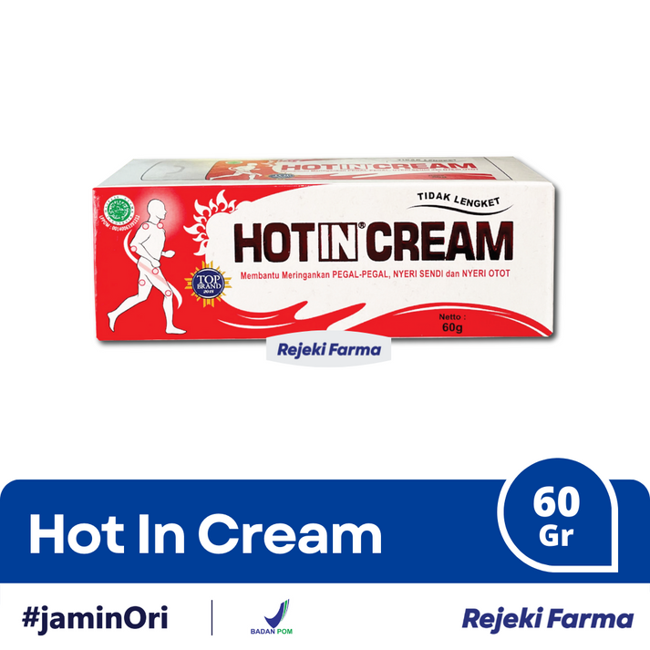 Hot In Cream - 60 Gram – Apotek Rejeki Farma