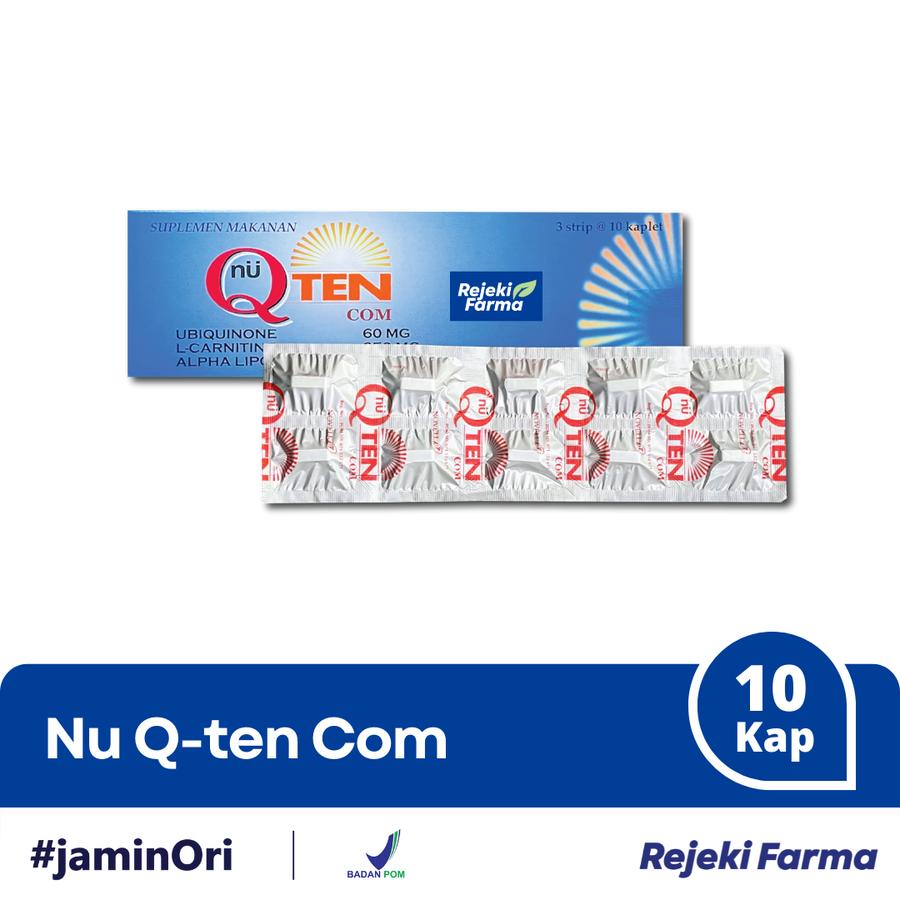 Nu Qten Com - 1 Strip isi 10 Kaplet – Apotek Rejeki Farma