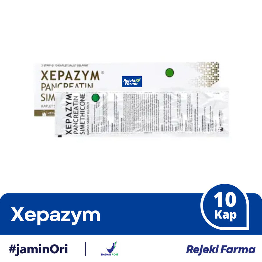 Xepazym - 1 Strip 10 Tablet – Apotek Rejeki Farma