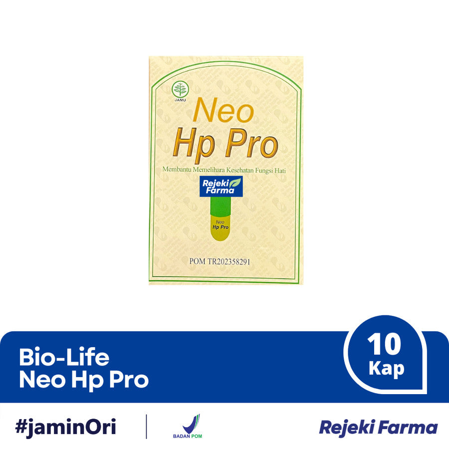 Neo HP Pro - 1 Strip 10 Kapsul – Apotek Rejeki Farma