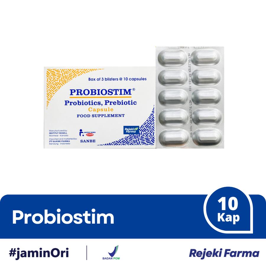Probiostim - 1 Strip isi 10 Kapsul – Apotek Rejeki Farma