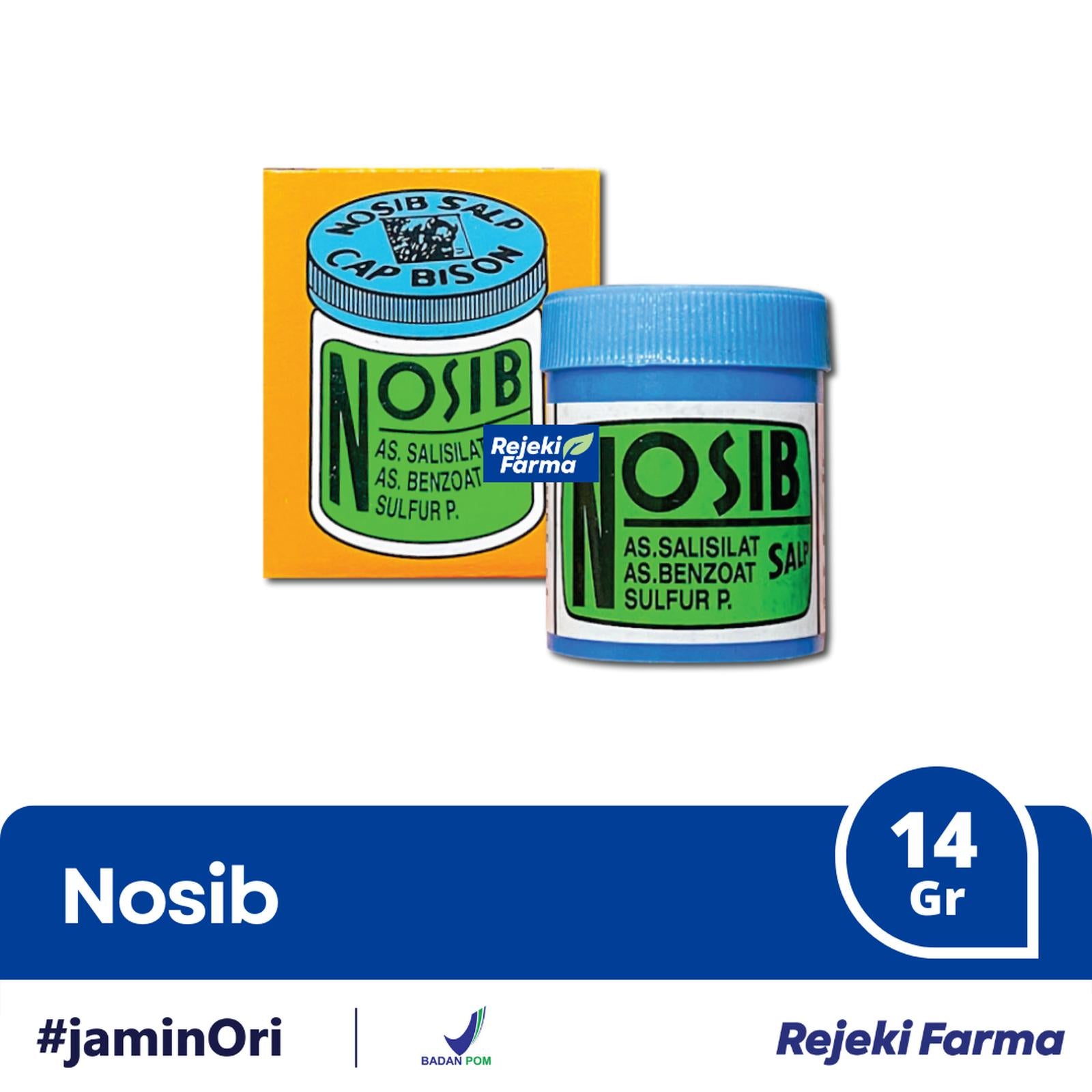 Nosib Salep Cap Bison - 14 Gram – Apotek Rejeki Farma