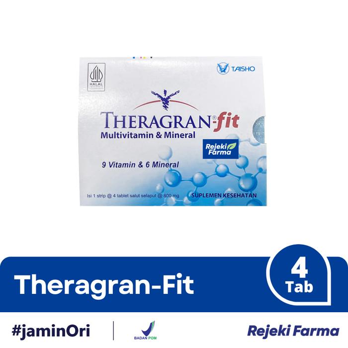 Theragran-Fit - 1 strip isi 4 Tablet – Apotek Rejeki Farma
